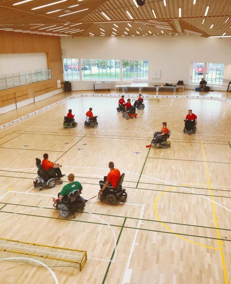 Powerchair Floorball - PARASPORT Aarhus
